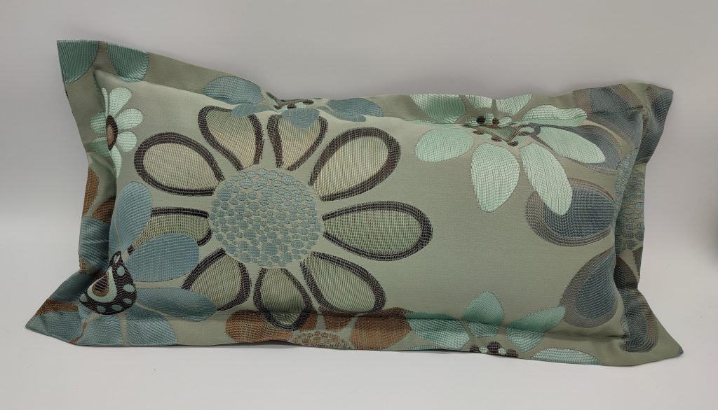 Flower Print Cushion, Blossoming Beauty